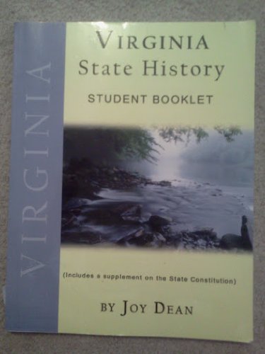 Virginia State History Student Booklet: Joy Dean: Amazon.com: Books