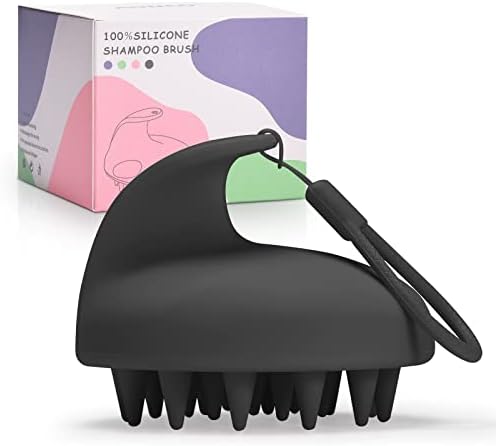 Amazon.com: AONCO Scalp Massager Shampoo Brush, Hair Scrubber with Soft ...