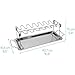 Amazon.com: Navaris Stainless Steel Chicken Leg & Wing Rack - 14 Slot ...