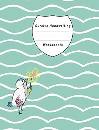 Cursive Handwriting Worksheets: Practice Calligraphy, Spencerian Script ...