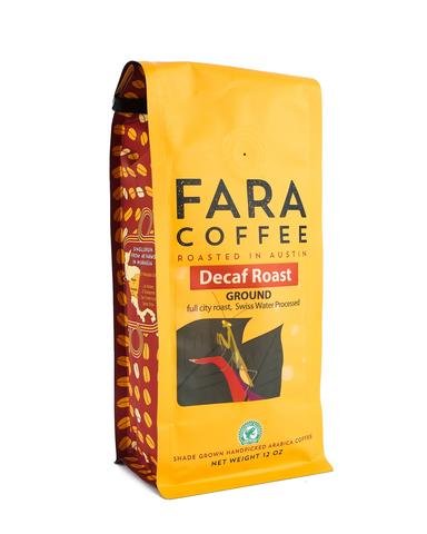 Amazon.com : Fara Coffee, Ground (Decaf (Medium), 12 Oz) : Grocery ...