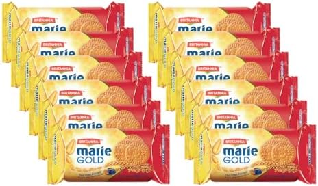Amazon.com : Britannia Marie Gold Cookies 3.13oz (89g) - Biscuits Pour ...
