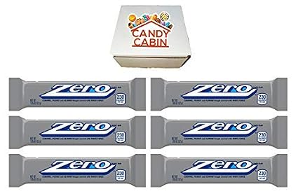 Amazon.com : ZERO White Fudge 1.85 Oz Candy Bar, Multiple Pack Box By ...