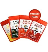 Amazon.com: Salsa Queen Gourmet Freeze-Dried Salsa Variety Pack | Fresh ...