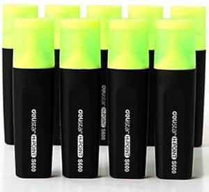 Amazon.com : Yellow Green Nite Writer Pen Highlilghters (10-Pack ...