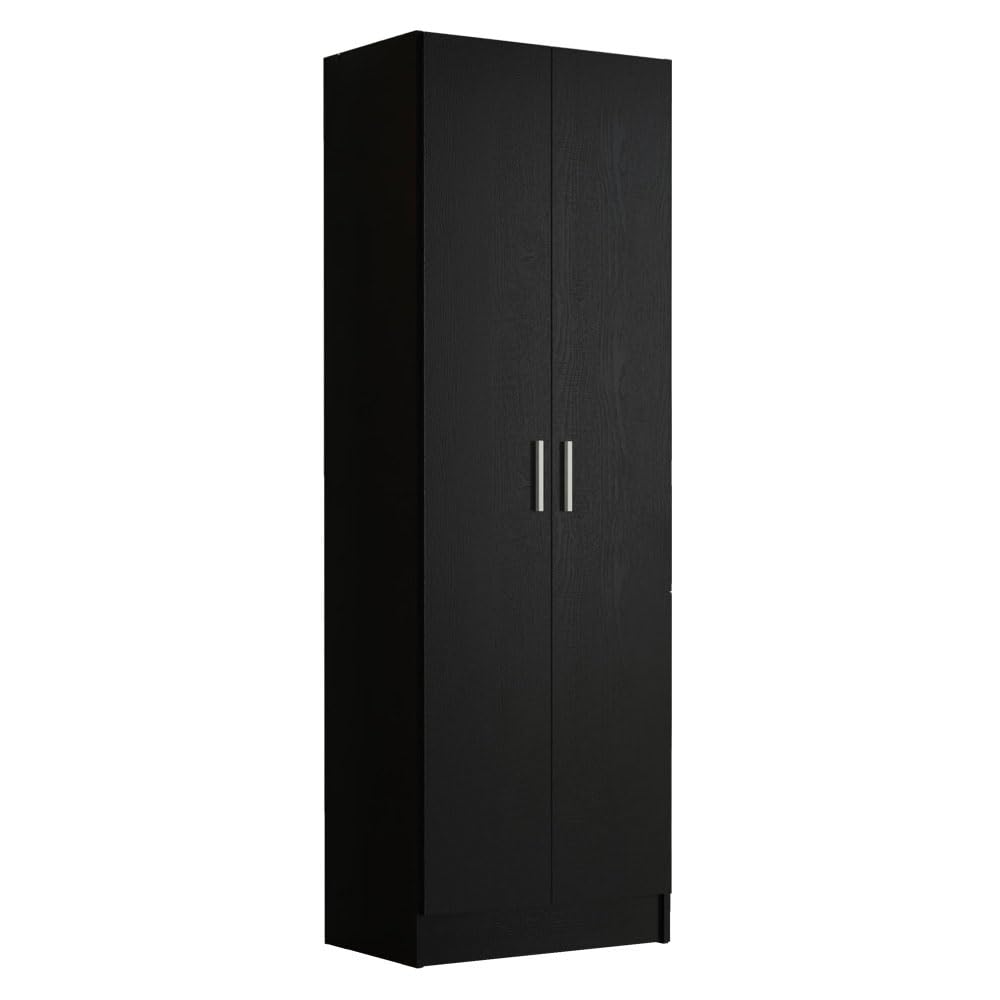 Amazon.com: Madesa Pantry Storage Cabinet Armoire Closet with 2 Doors ...