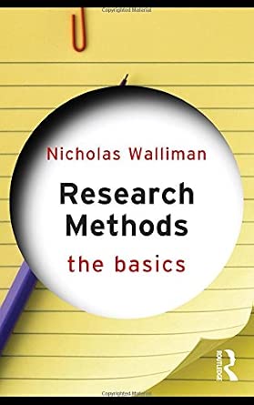Research Methods: The Basics: Walliman, Nicholas: 9780415489911: Books ...