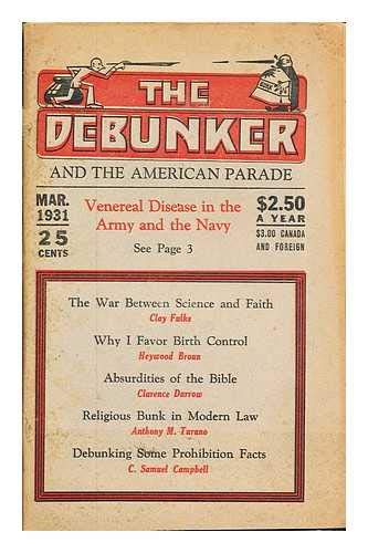 The Debunker and the American Parade: Haldeman-Julius, E.: Editor ...