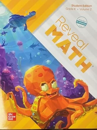 Amazon.com: Reveal Math Student Edition, Grade K, Volume 2 (Reveal Math ...