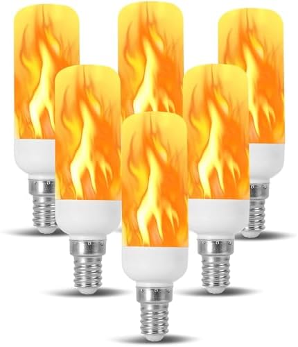GE Lighting 93130689 LED Bullet Shape Light Bulb, Flicker Flame ...