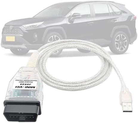 Amazon.com: VZG MINI VCI J2534 Cable for Toyota Lexus Scion Vehicles ...