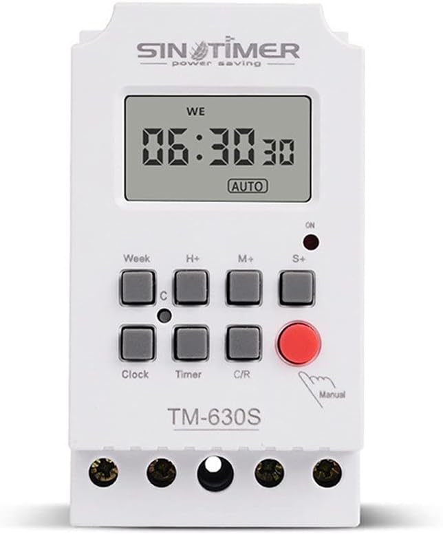 Amazon.com: TM630S Second Interval Timer Switch Weekly programmable ...