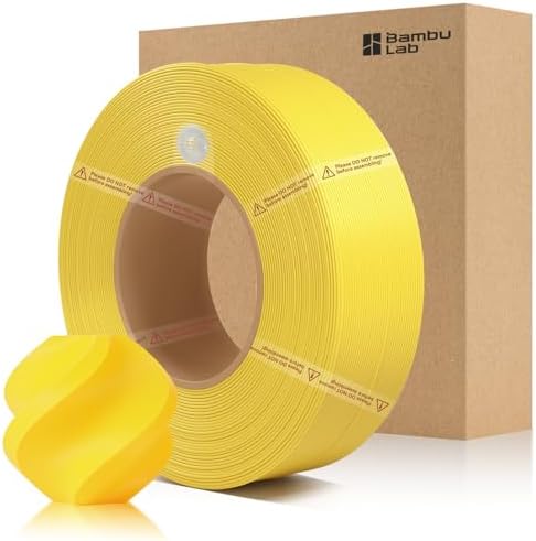Amazon.com: Bamboo PLA Basic Refill Filament 1.75mm 1 KG (2.2lbs) with ...