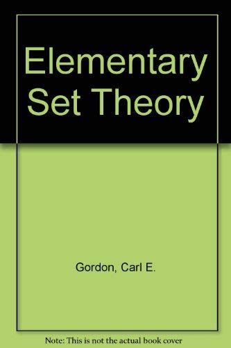 Amazon.com: Elementary Set Theory: Proof Techniques: 9780028453507 ...