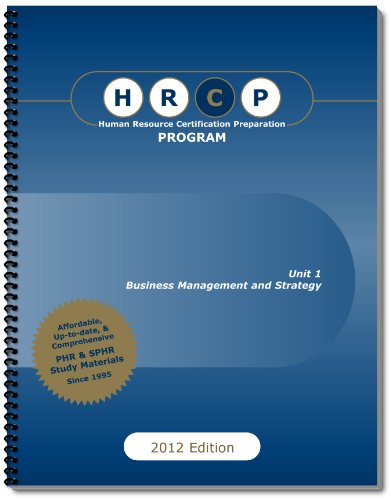 Amazon.com: HRCP Program: Unit 1 Business Management and Strategy ...