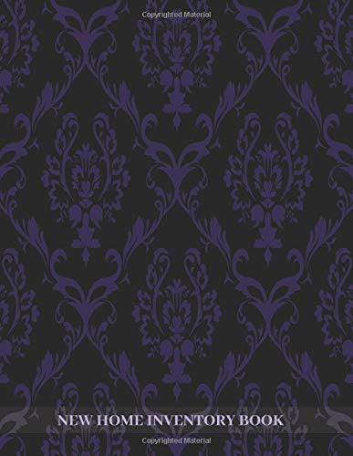 New Home Inventory Book: Track Items & Contents Claims, Tracking Sheets ...