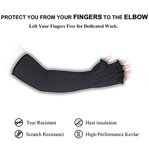Kevlar-Arm Protection Sleeves, [2022 Newest]Cut Resistant & Heat ...