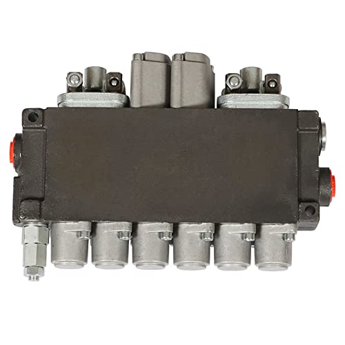 Hydraulic Valve 2 Joysticks 6 Spool 11 GPM 3625 PSI SAE Ports ...