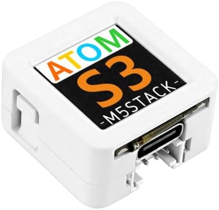Amazon.com: M5Stack Official ATOMS3R Compact ESP32-S3 Dev Kit with 0.85-inch Screen, 8MB onboard ...