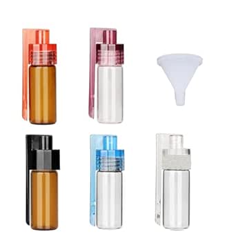 6 Piece Set Snorting Kit, Snuff Kit, Small Funnel, Pill Bottle ...