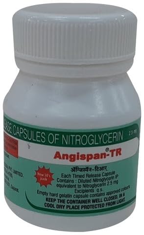 ANGISPAN TR 2.5mg - Strip of 30 Capsules : Amazon.in: Health & Personal ...