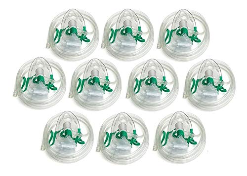 Amazon.com: Dealmed Non-Rebreather Oxygen Mask, Adult, 10 Count ...