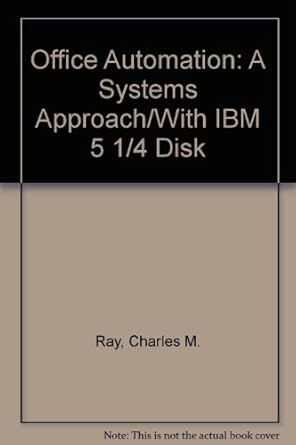 Buy Office Automation: A Systems Approach Book Online at Low Prices in ...