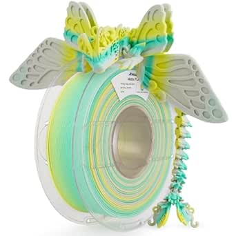 Amazon.com: AMOLEN Matte PLA 3D Printer Filament 1.75mm, Multicolor ...