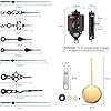 EEEKit Pendulum Quartz Clock Mechanism, Battery Tick Tock Clock ...