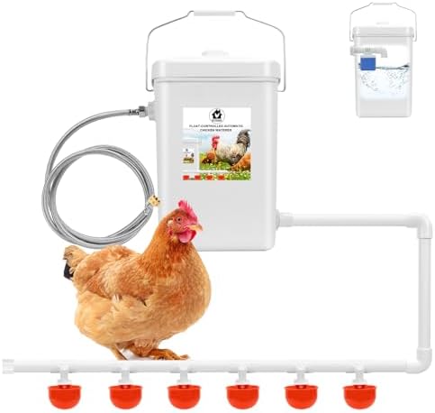 Amazon.com: Lilyang Float-Controlled Automatic Chicken Waterer for ...