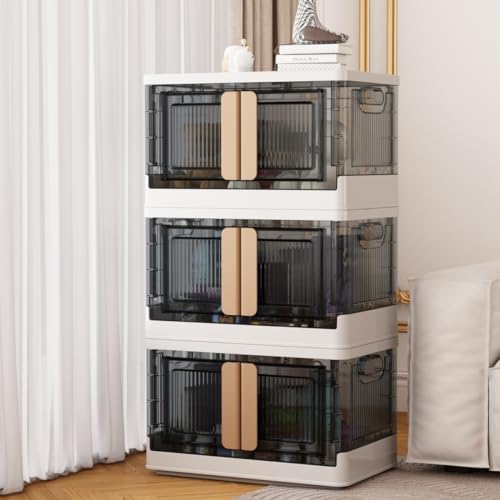 Amazon.com - Vanpopubs 4 Pack 76 Quart Collapsible Storage Bins with ...