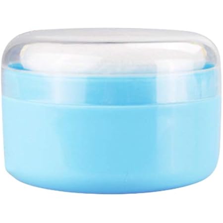 Amazon.com : 1Pk (30ml/1oz) Bamboo Empty Loose Powder Puff Case ...