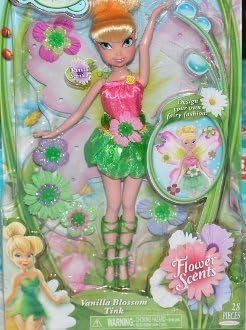 Amazon.com: Disney Fairies Vanilla Blossom TINK Tinkerbell 28 Piece ...