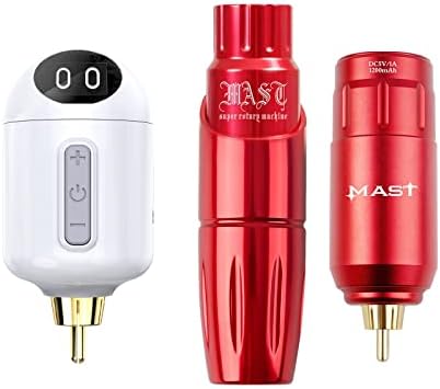 Amazon.com: Mast Tour Wireless Tattoo Pen Machine Kit with 2 ...