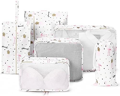 Packing Cubes Set packing organizers for Travel Clothing Storage ...