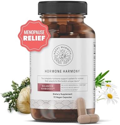 Amazon.com: BB Company CalmAgain Menopause Support, Relief & Hormone Balance - Nervousness ...