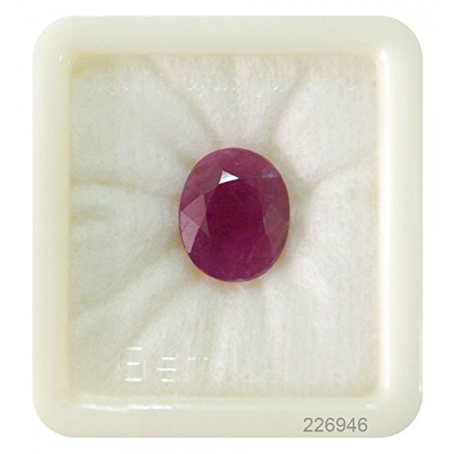 Fedput Manik Stone Original Certified Natural Ruby Manak Stone 7.25 ...
