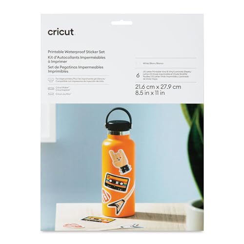 Snapklik.com : Cricut Printable Holographic Sticker Paper - US Letter ...