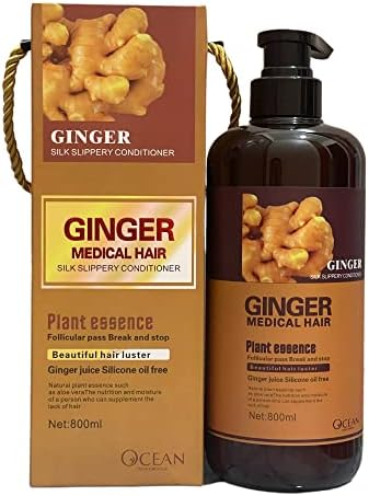 Amazon.com : GINGER MEDICAL HAIR CONDITIONER (800 ML) WITH HERBAL ...