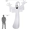 Amazon.com: Sizonjoy 12 FT Halloween Decoration Inflatable Ghost, Blow ...