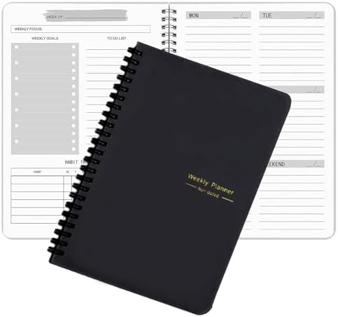 To Do List Notebook, A5 Weekly Planner Undated, Planning Pad Checklist ...