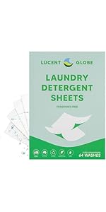 Amazon.com: Lucent Globe Fabric Softener Sheets - Softens & Freshens Laundry, Gentle on Fabrics ...