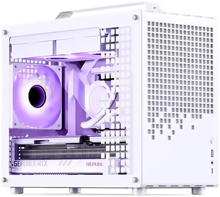 Amazon.com: Z20 Portable Computer Case, Micro-ATX Mini-ITX Tower Unique Pc Case, with Detachable ...