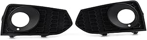 Amazon.com: Cnswee6 1 Pair ABS Closed Mesh Front Side Fog Light Grille ...