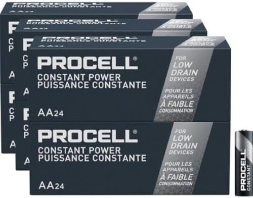 Amazon.com: PROCELL Intense AA High-Performance Alkaline Batteries (144 ...
