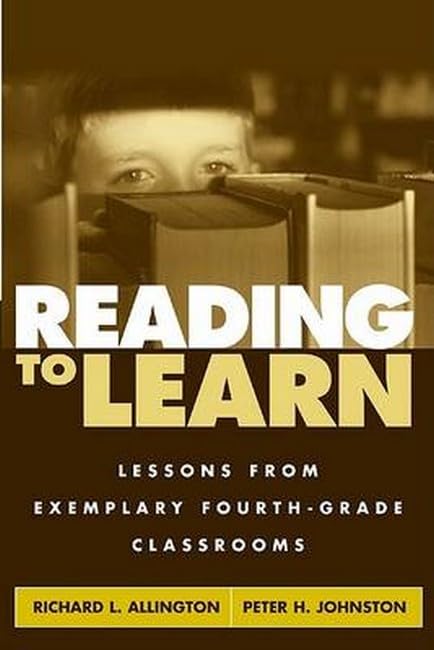 Amazon.com: Reading to Learn: Lessons from Exemplary Fourth-Grade ...