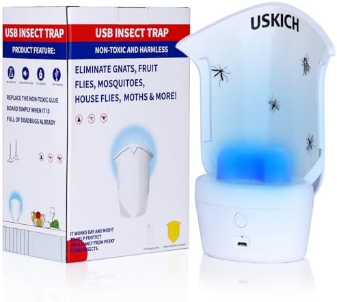 Amazon.com : PIC Portable Flying Insect Trap (1 Base + 2 Refill ...