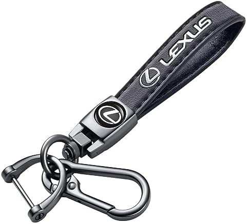 Amazon.com: Genuine Leather Car Keychain Fit Lexus RX ES GS LS NX RS GX ...