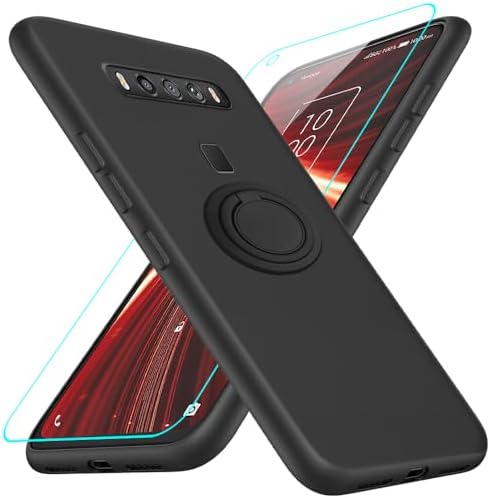 Amazon.com: for TCL 10 5G / TCL 10 5G UW (T790s) Phone Case with Glass ...