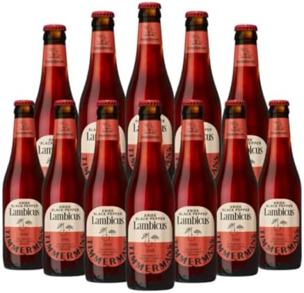Timmermans Lambicus Kriek Black Pepper Belgian Fruit Beer 330ml Bottles ...